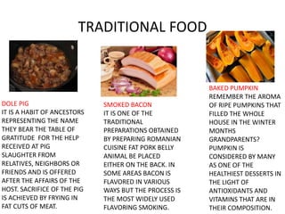 Traditional food | PPTX