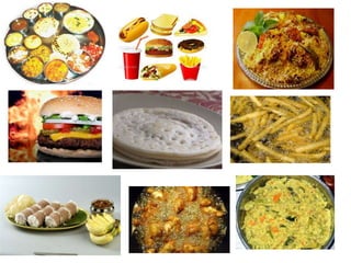 Traditional food and fast food | PPTX