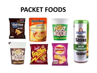 Traditional food and fast food | PPTX
