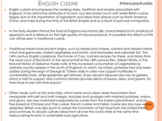 “Traditional Food in england.” | PPTX