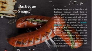 Traditional Foods Of Australia and The History | PPTX