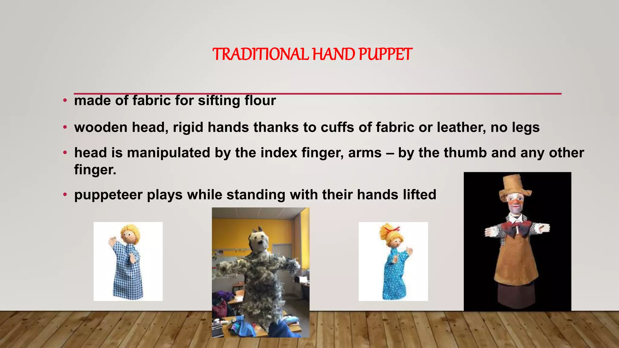 Traditional puppets games-France | PPTX