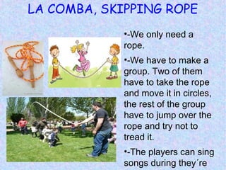 Traditional Spanish games | PPT