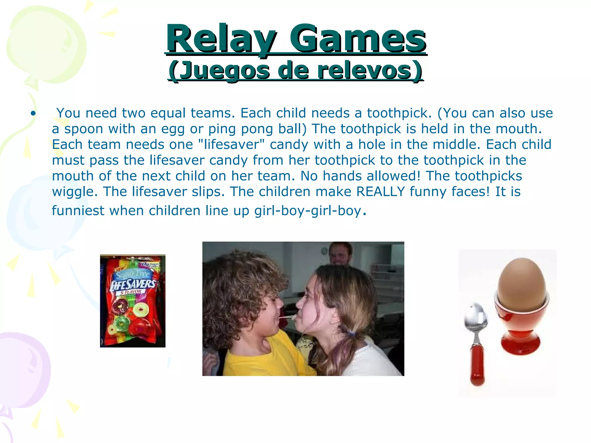 Traditional english games | PPT