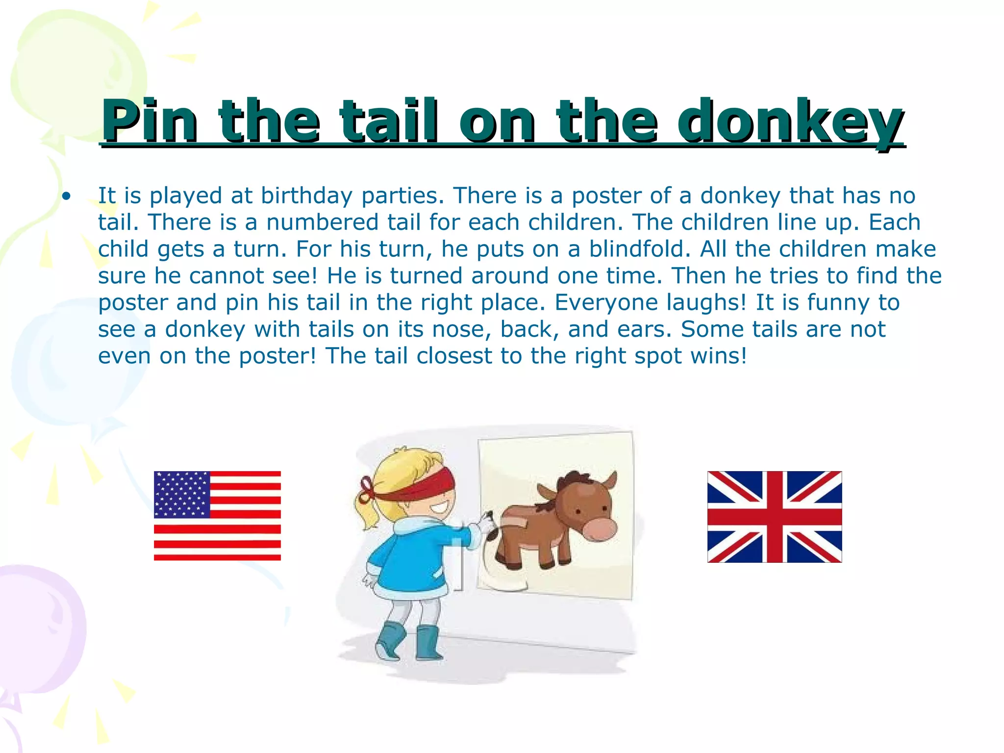 Traditional english games | PPT