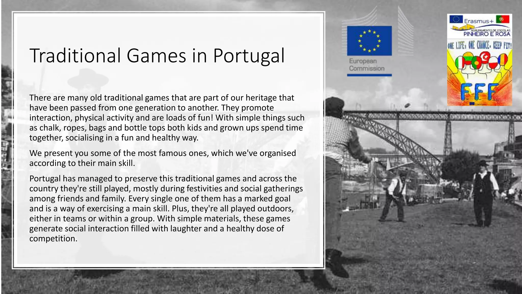 Traditional games in Portugal | PPTX