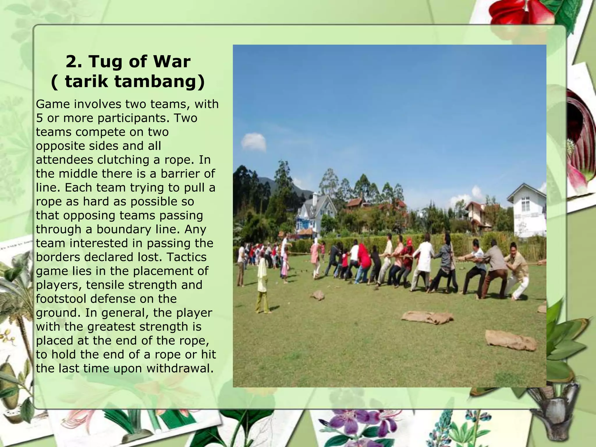 Traditional Games In The Indonesian Independence Day | PPTX