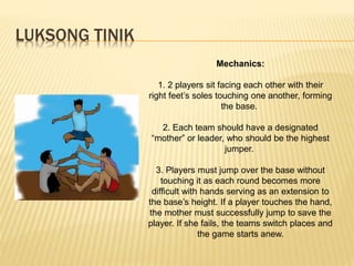 Traditional games in the philippines | PDF