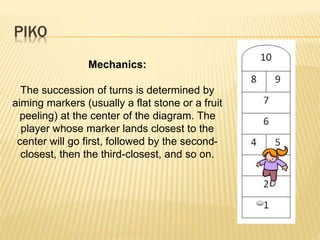 Traditional Games in the Philippines | PPTX