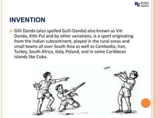 TRADITIONAL GAMES OF INDIA.pptx PowerPoint presentation | PPTX