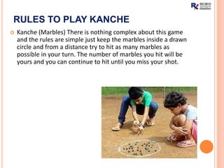 TRADITIONAL GAMES OF INDIA.pptx PowerPoint presentation | PPTX