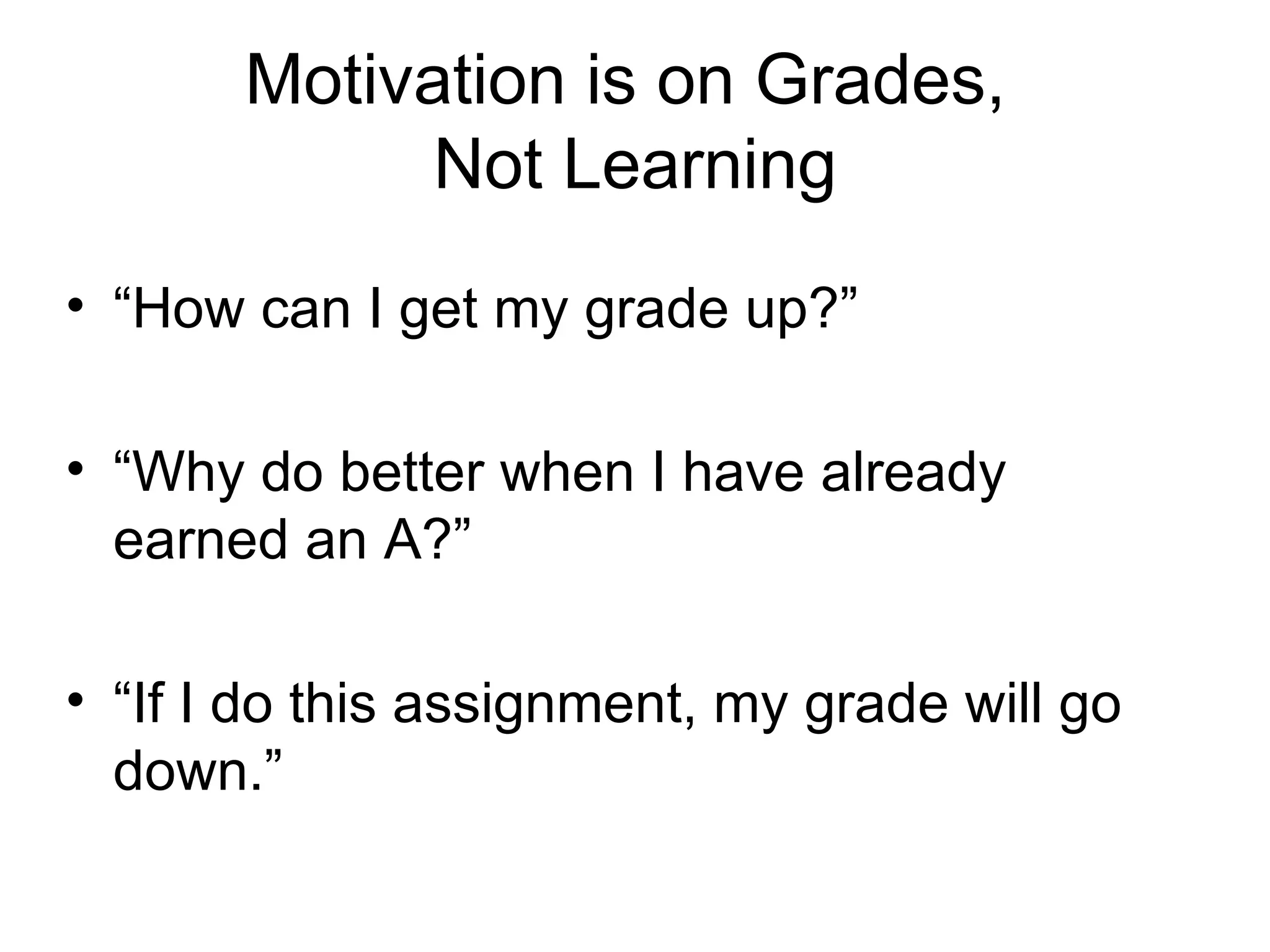 Traditional grading and standards based reporting | PPT