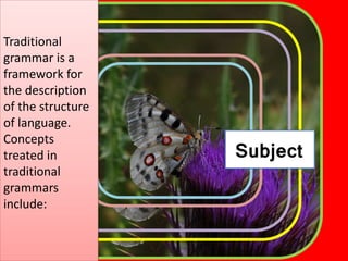 Traditional grammar | PPTX