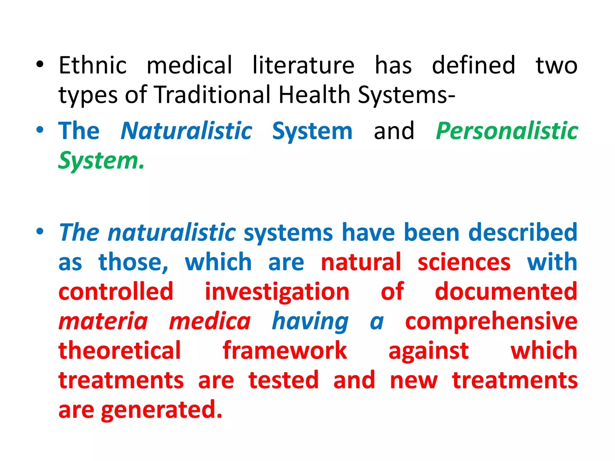 Traditional healing practices | PPTX