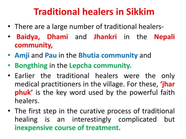 Traditional healing practices | PPTX
