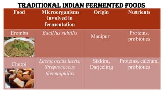 TRADITIONAL INDIAN FERMENTED FOODS/ FOOD MICROBIOLOGY | PPT
