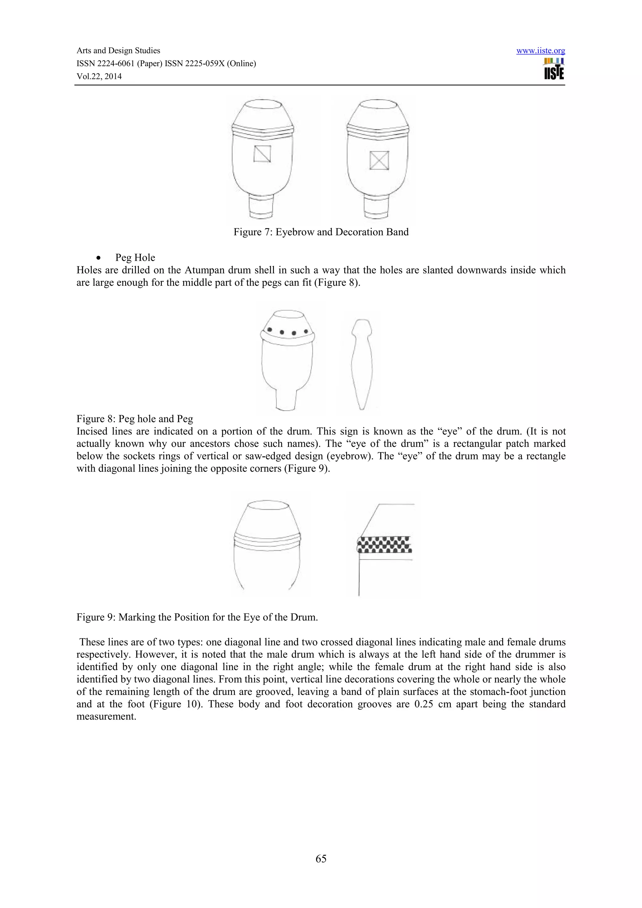 Traditional ingenuity in ghanaian atumpan drum construction | PDF ...