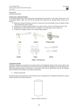 Traditional ingenuity in ghanaian atumpan drum construction | PDF ...