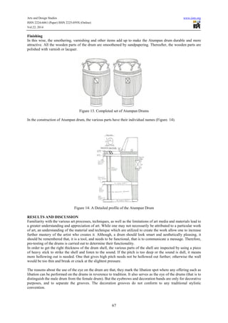 Traditional ingenuity in ghanaian atumpan drum construction | PDF ...