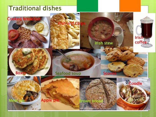MATERIAL CLIL:Traditional irish food last presentation | PPT