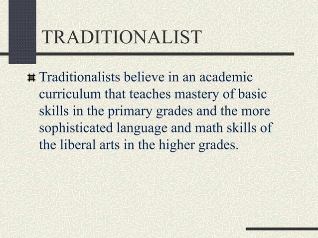 Traditionalism jannette jane david | PPTX | Christianity | Religion ...