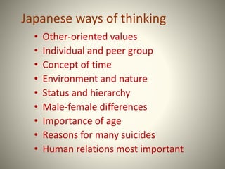 Traditional Japanese Culture | PPTX