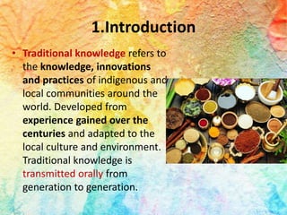 traditional knowledge .pdf