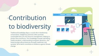 Traditional Knowledge in humanity and science | PPTX