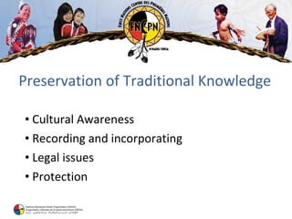 Cafe Scientifique: Protection of Traditional Knowledge | PPT