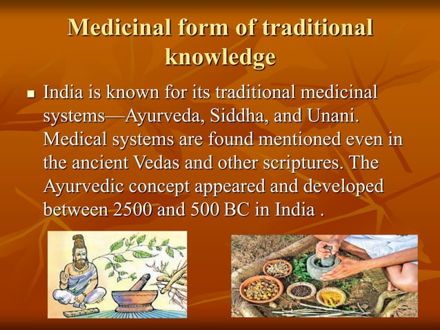 Traditional knowledge -concept folklore & forms of TK | PPT