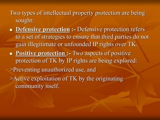 Traditional knowledge -concept folklore & forms of TK | PPT