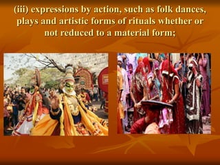 Traditional knowledge -concept folklore & forms of TK | PPT