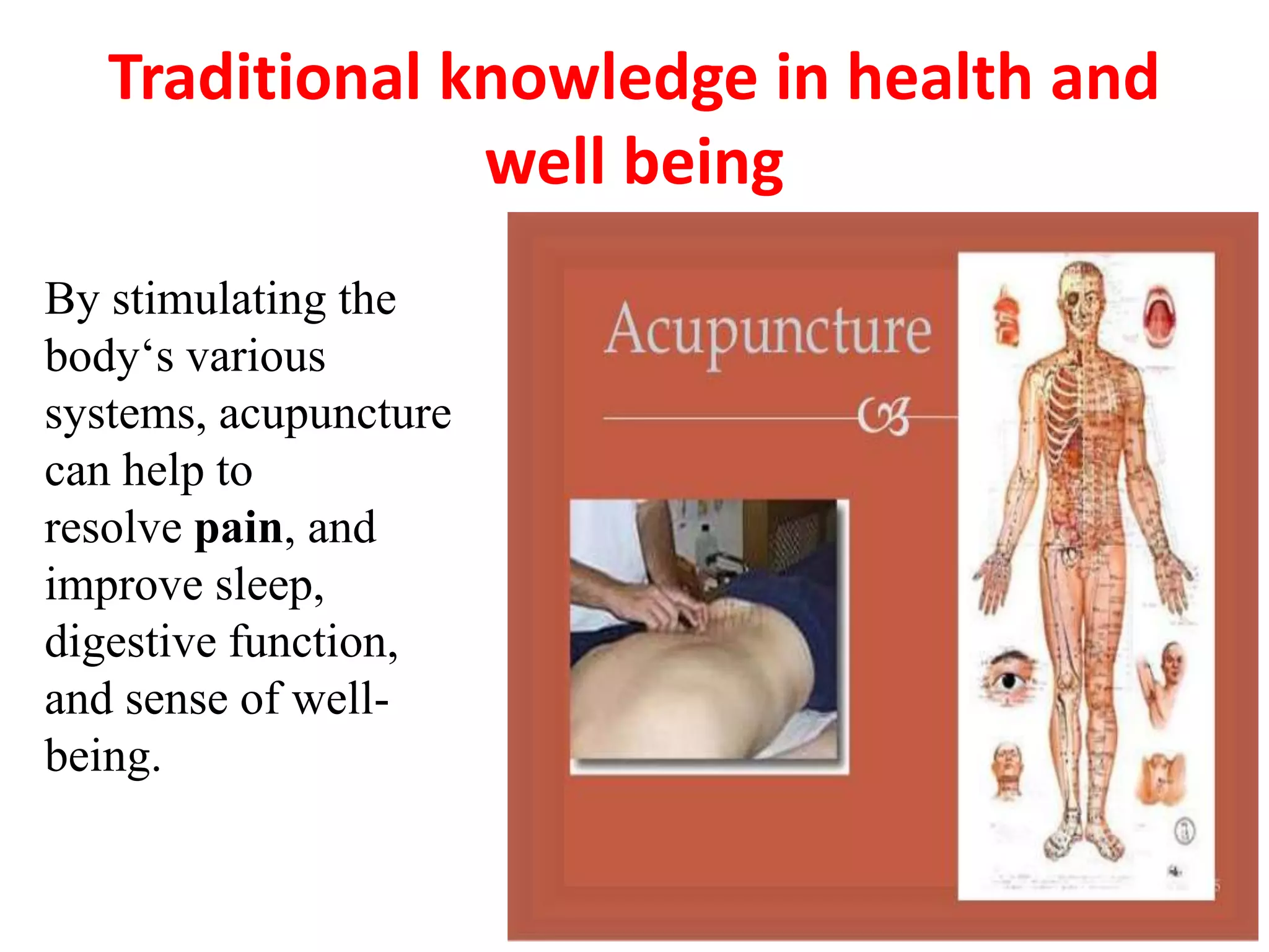 Traditional knowledge definition, scope and importance, Protection ...