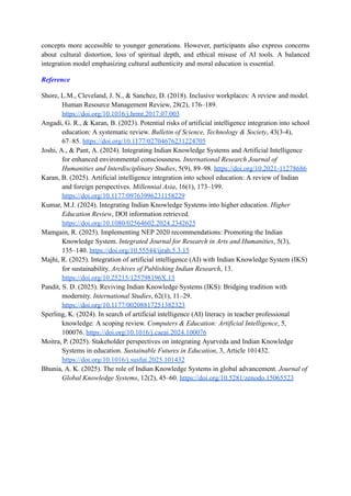 Traditional Knowledge Meets Artificial Intelligence- Exploring ...