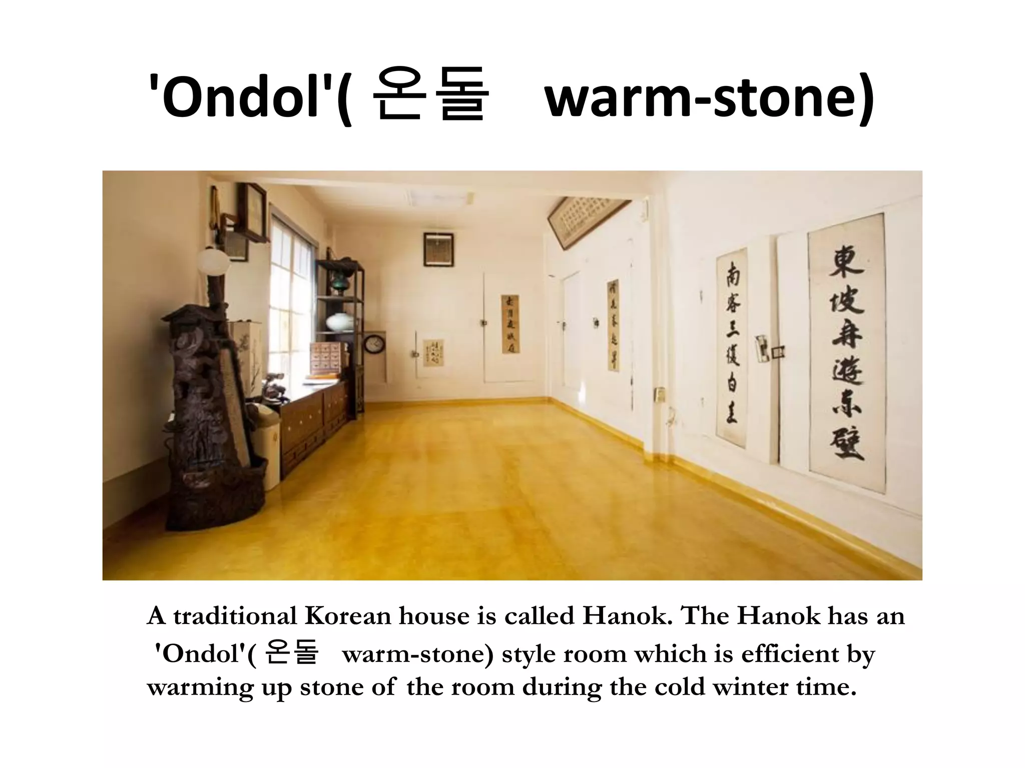 Traditional korean houses and floor heating system | PDF