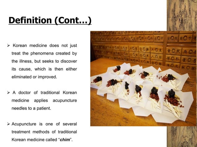 Traditional Korean Medicine PPT traditional-korean-medicine-ppt