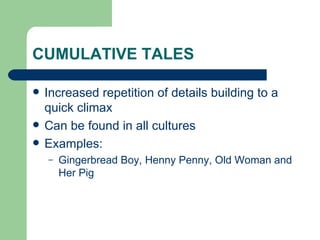 Traditional Literature | PPT