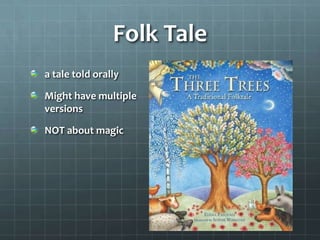 Traditional literature | PPTX