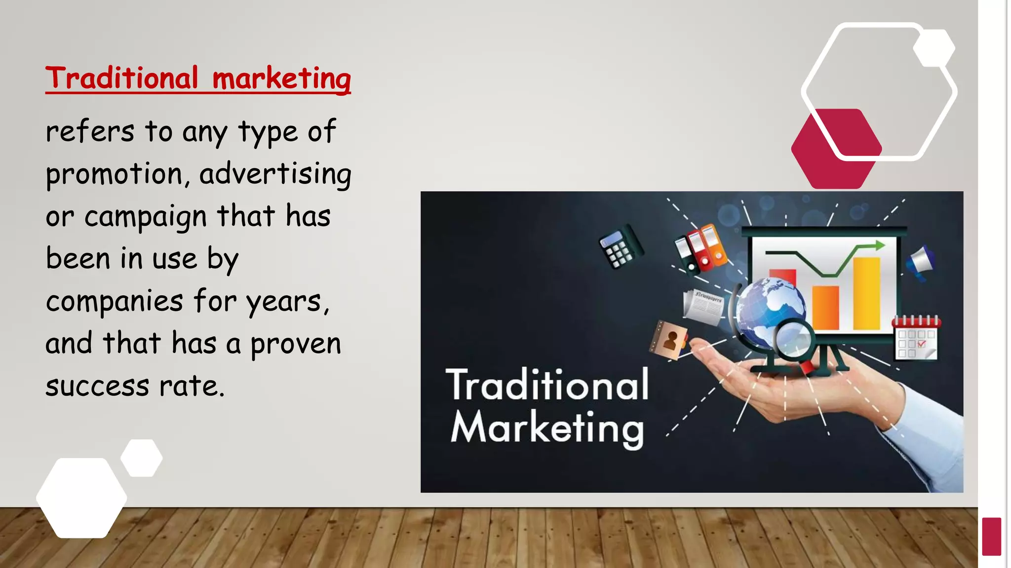 Traditional marketing | PPTX