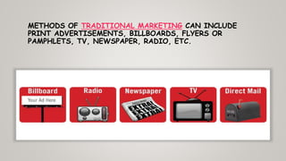 Traditional marketing | PPTX