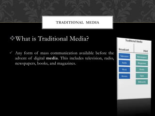 Traditional media literacy vs new media literacy | PPTX