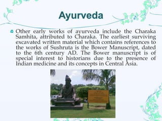 Traditional medicine of india | PPTX