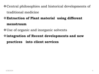 Traditional medicines + CAM +Pharmacognoy.ppt