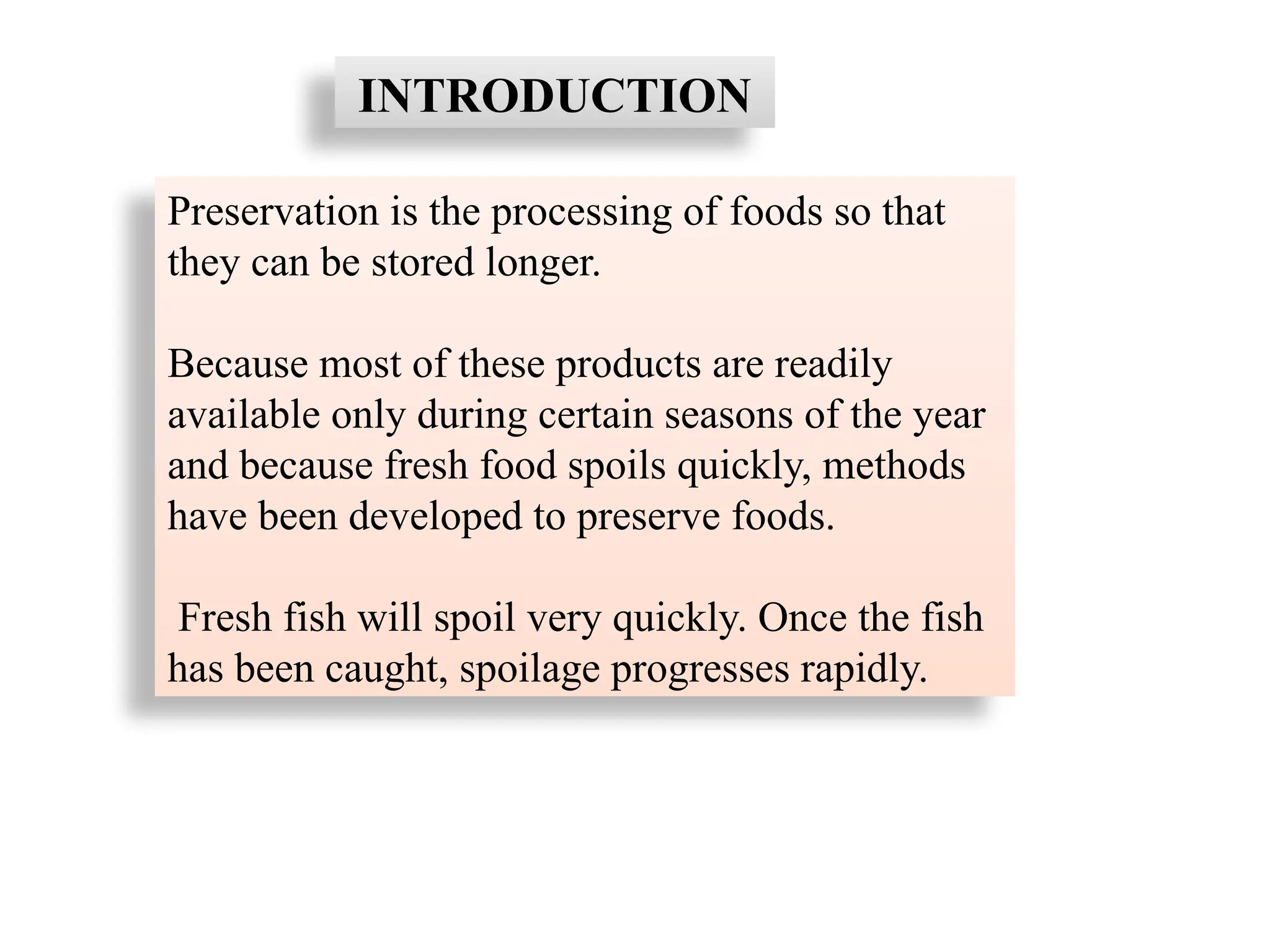 TRADITIONAL METHODS OF FISH PRESERVATION | PPTX