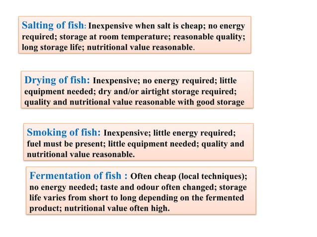 TRADITIONAL METHODS OF FISH PRESERVATION | PPTX | Healthy Cooking and ...