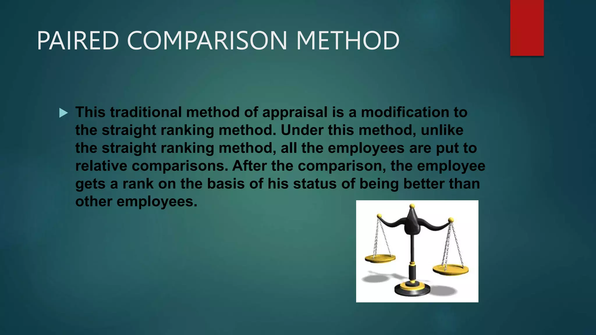 TRADITIONAL METHODS OF PERFORMANCE APPRAISAL.pptx