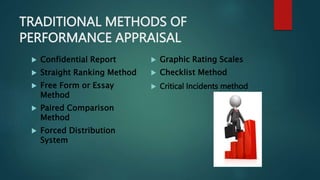 TRADITIONAL METHODS OF PERFORMANCE APPRAISAL.pptx