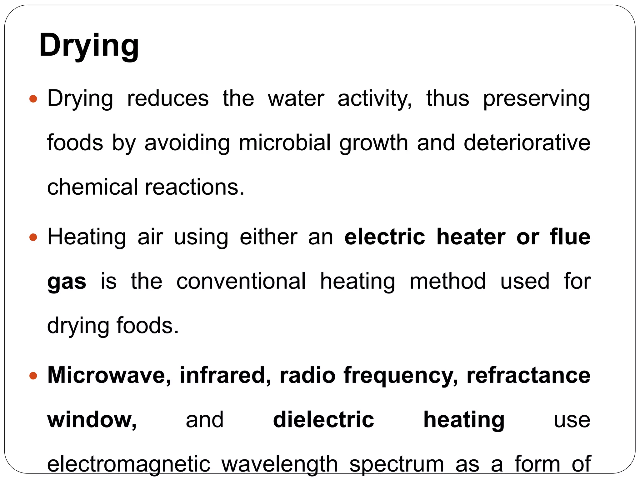 Traditional methods of preservation - DR KG/KCET | PPTX