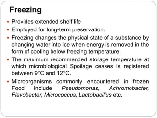 Traditional methods of preservation - DR KG/KCET | PPTX