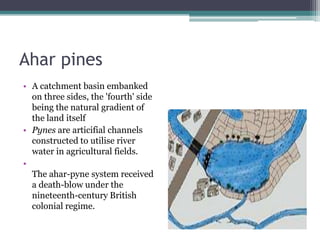 Traditional methods of rain water harvesting | PPT